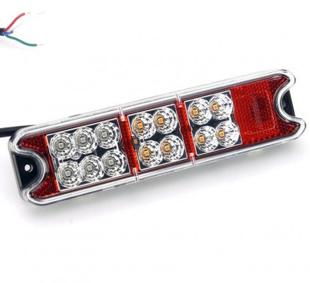 Universal LED All In One Rear Light Unit With Built In Reflector (Pair ...