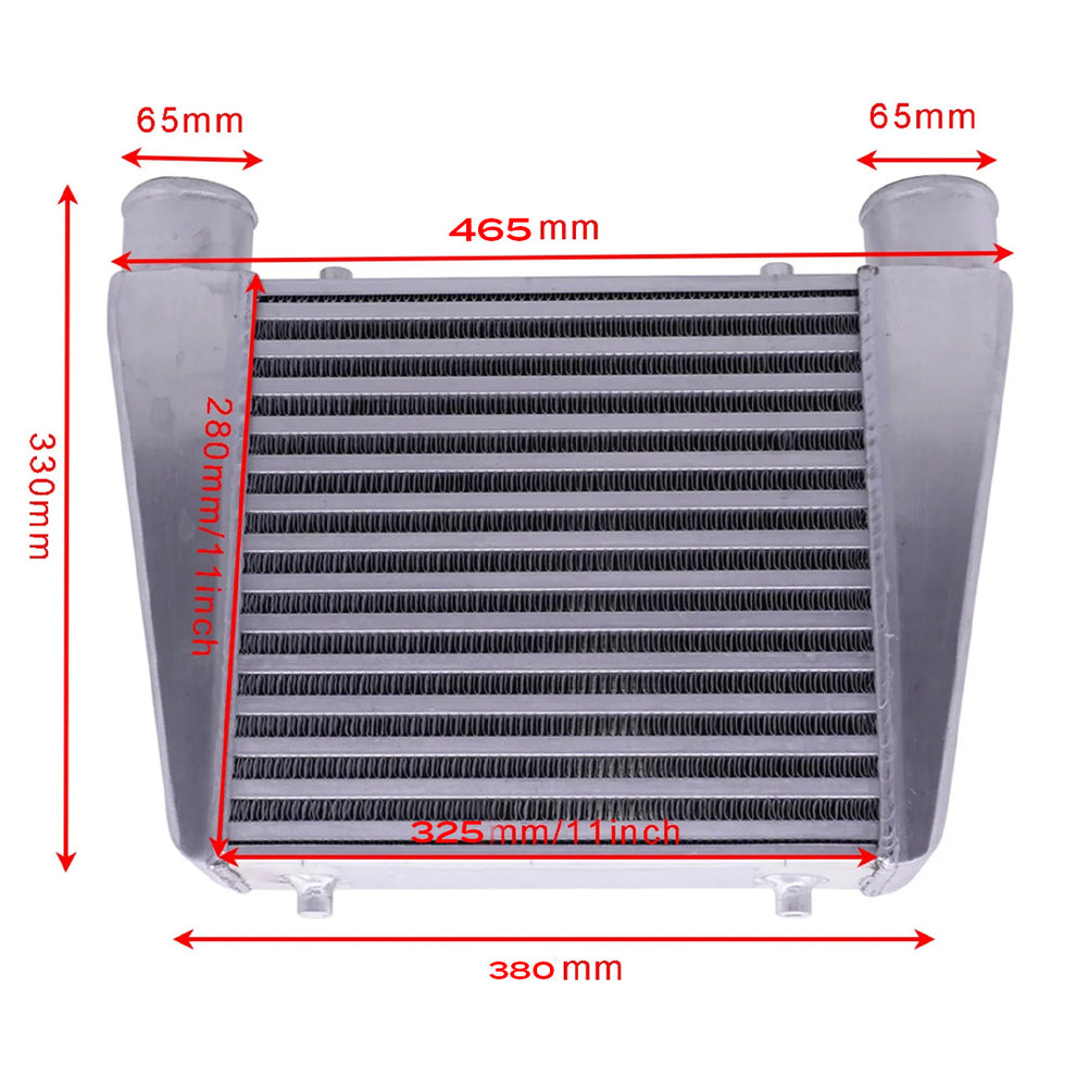 Aluminium Turbo Intercooler Cold Air Radiator 65mm Intake – MK Sportscars