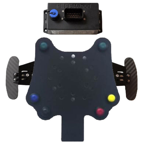 Universal 6-Channel Wireless Steering Wheel Button Switches + Paddle S ...